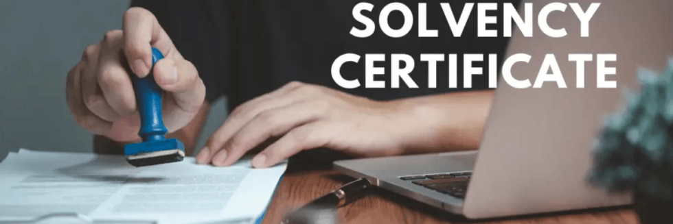 Importance of Solvency Certificate | Credit Success Financial Services Importance of Solvency Certificate | Credit Success Financial Services